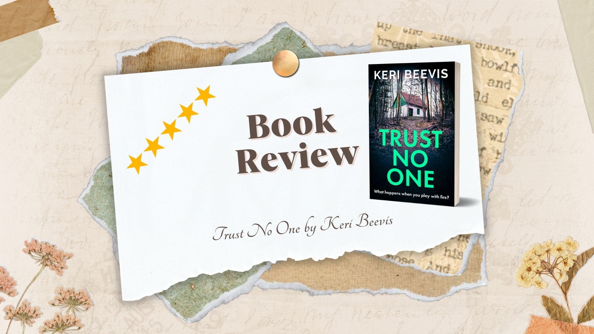 Trust No One by Keri Beevis @keribeevis #bookreview #TrustNoOne #NetGalley