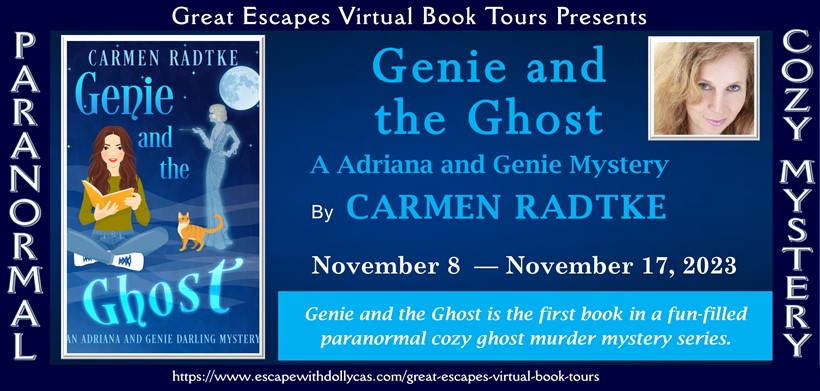 Genie and the Ghost by Carmen Radtke @CarmenRadtke1 @dollycas
