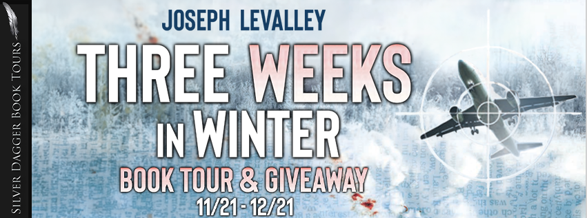 Three Weeks in Winter by Joseph LeValley @josephlevalley @SDBookTours